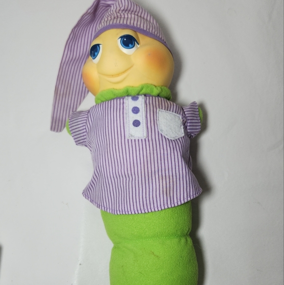 Hasbro | Toys | Vintage 984 Glow Worm Plush Missing Battery Holder As ...